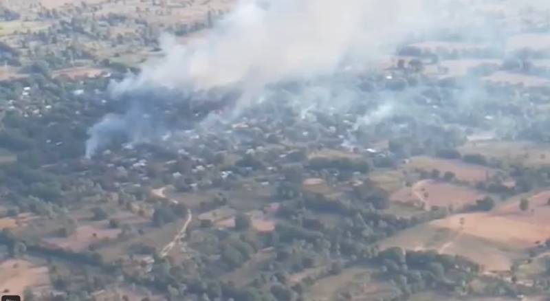 Myanmar junta torches village in Magway, destroying over 30 houses ...