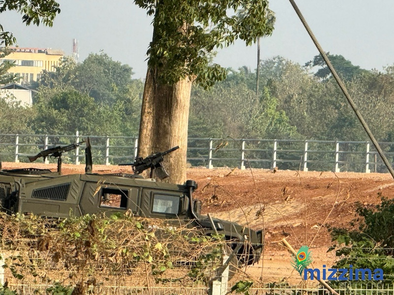 Over 1,500 Myanmar nationals flee Myawaddy fighting to take refuge on ...