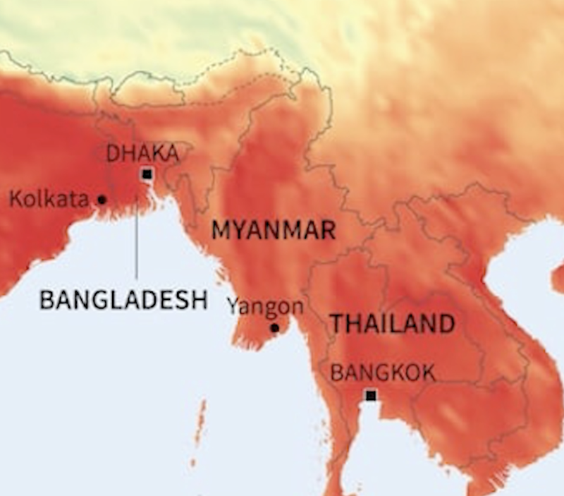 Summer heat hits Myanmar IDP camps - ENG.MIZZIMA.COM