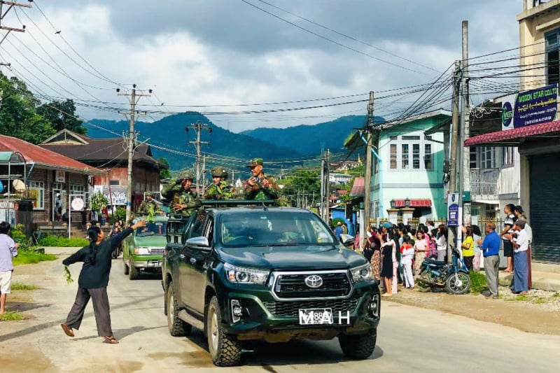 TNLA takes control of Mogok Town in northern Mandalay Region - ENG ...