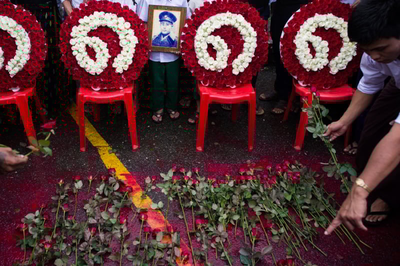 Myanmar citizens mark anniversary of 8888 democracy uprising - ENG ...