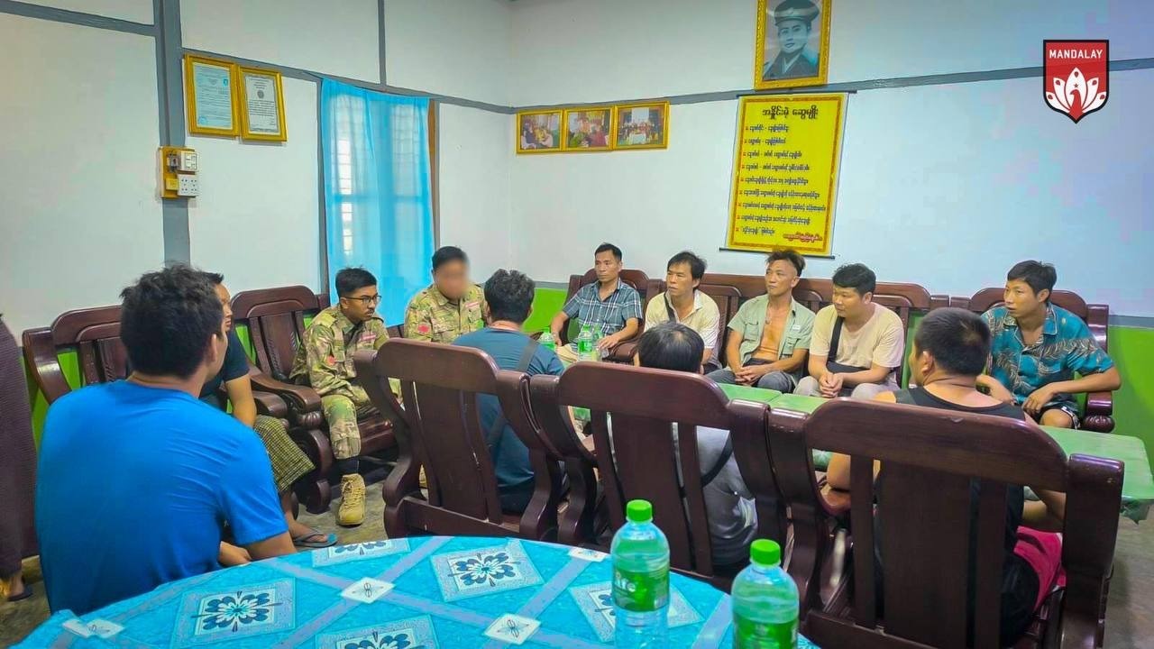 Fifteen Chinese national workers allowed to return home from conflict zone in Singu township ...