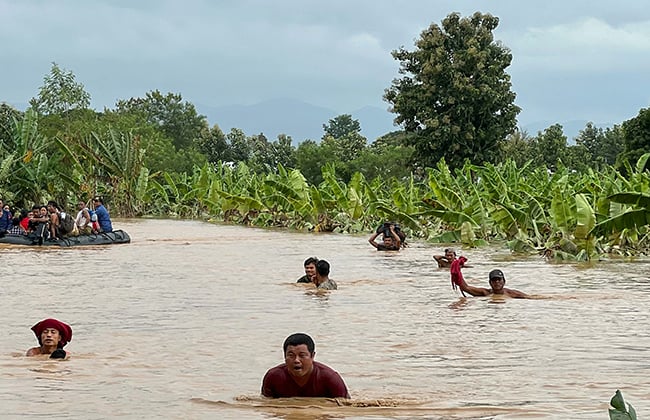Heavy rains from Typhoon Yagi remnants trigger widespread flooding across Myanmar - ENG.MIZZIMA.COM