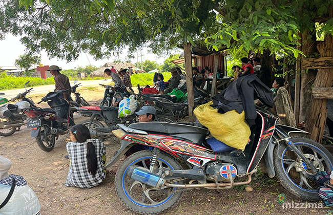 Nearly 13,000 residents flee artillery shelling by Myanmar junta ships ...