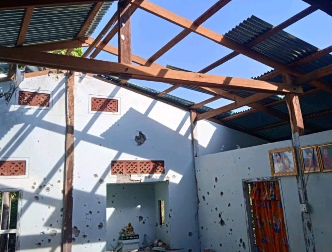 Thousands of residents flee as Myanmar’s junta launches aerial bombing ...