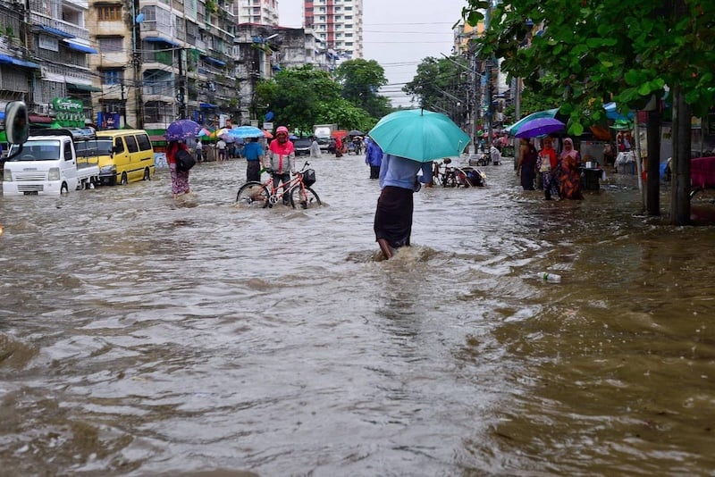 UNICEF Myanmar says flash floods affect 1 million in Myanmar - ENG ...