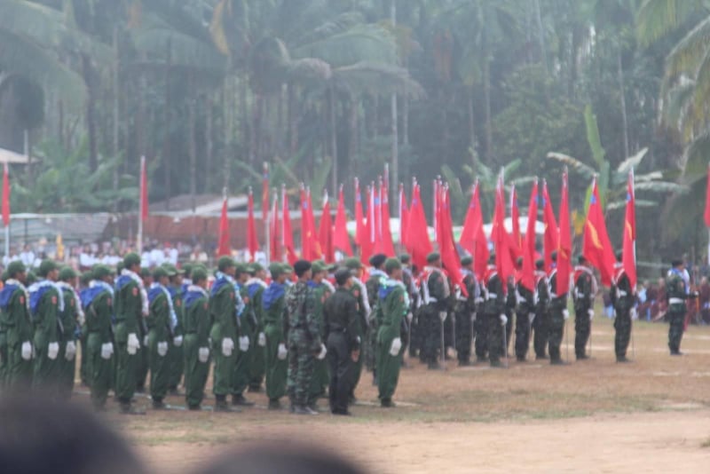 Mon National Liberation Army (MNLA) Battalion-5, joins anti-military ...
