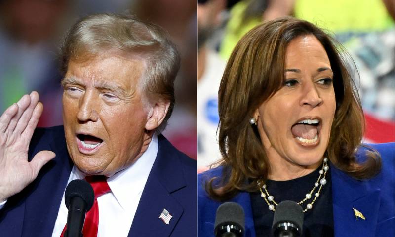 Harris, Trump hit overdrive in US election campaign's final weekend ...