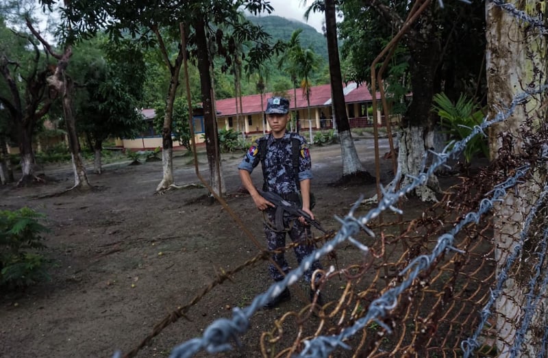 Junta forces are mobilizing in central Myanmar amid Shan state ...