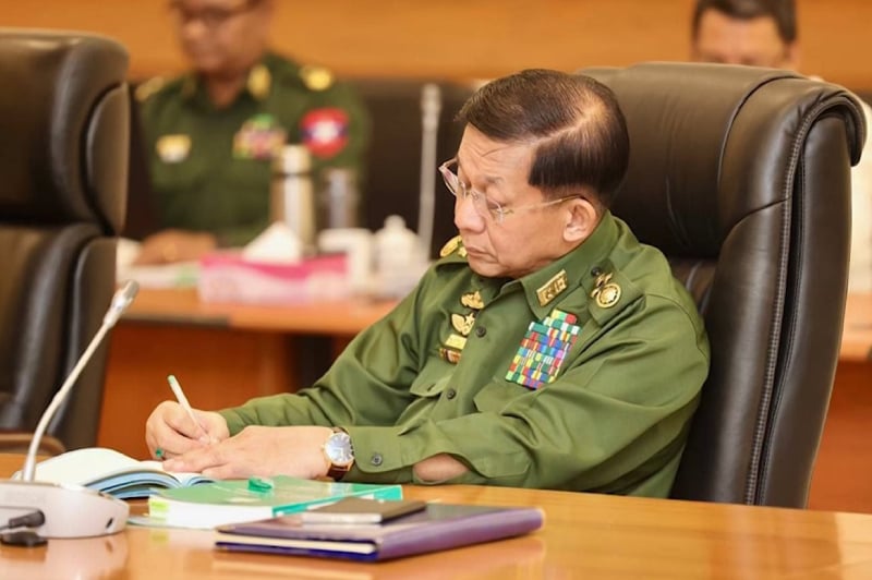 Myanmar junta leader said peace talks are always welcome - ENG.MIZZIMA.COM