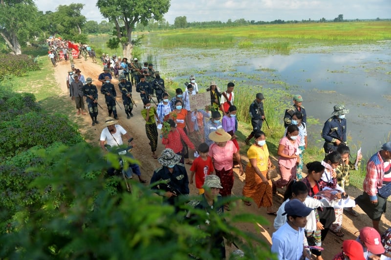 Myanmar military drops 100 bombs on villages in Sagaing’s Kalay ...