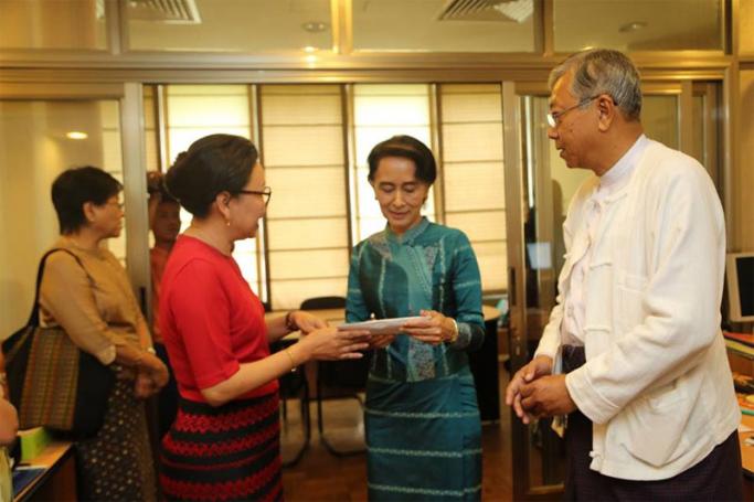 NLD seeks to remove Daw Aung San Suu Kyi and U Htin Kyaw from Argentine court arrest warrants ...