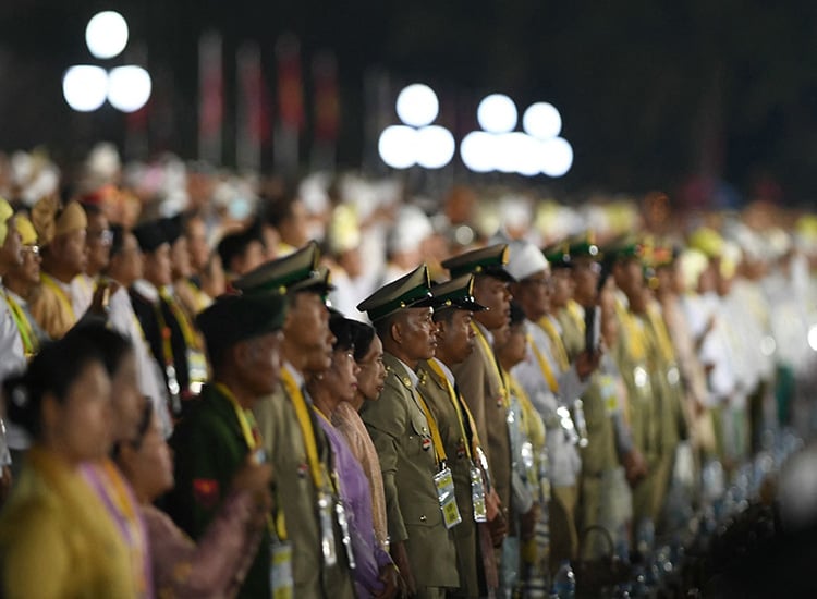 Infantry centre stage at Myanmar parade on Armed Forces Day - ENG ...