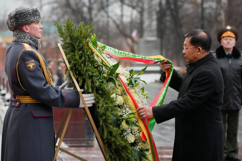 Myanmar military chief Min Aung Hlaing extends Russia visit with trip ...