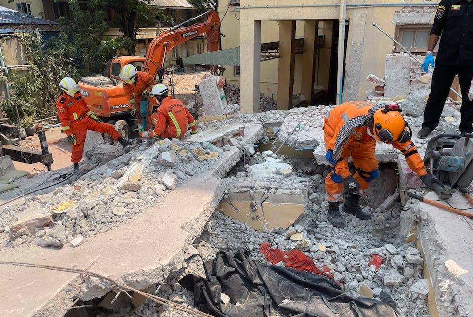 Rescue hopes fading three days after deadly Myanmar quake - ENG.MIZZIMA.COM