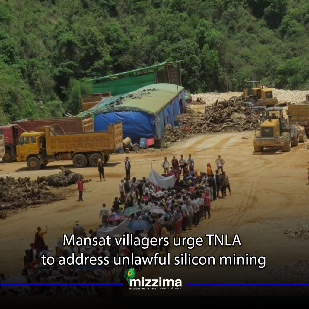 Mansat villagers urge TNLA to address unlawful silicon mining, environmental and social harms ...