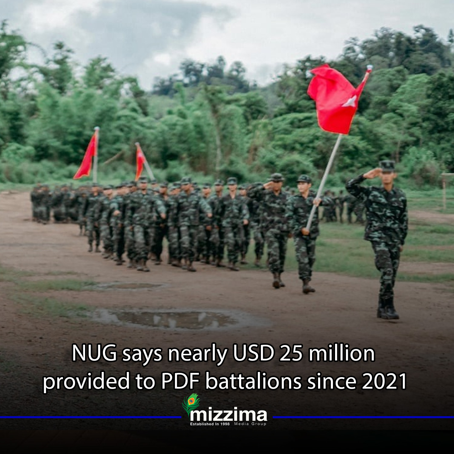 NUG says nearly USD 25 million provided to PDF battalions since 2021 ...
