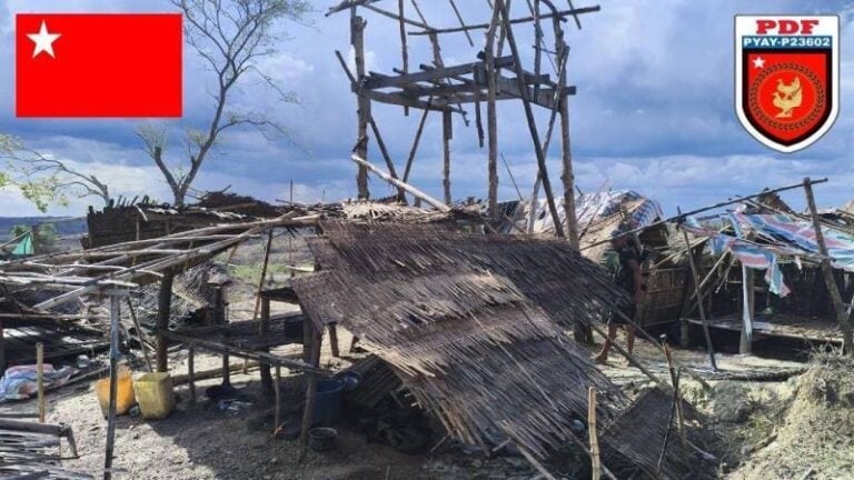 PDF joint force seizes Myanmar junta tower camp in Bago Region ...
