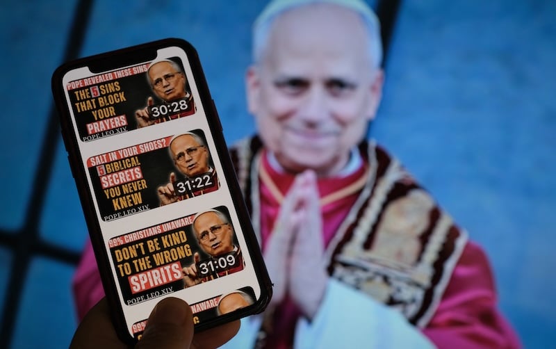 AI-generated Pope sermons flood YouTube, TikTok - ENG.MIZZIMA.COM