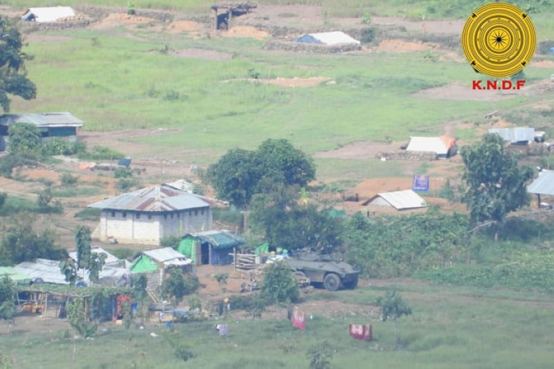 Myanmar junta fighter jet crashes in Karenni State, bodies of two ...