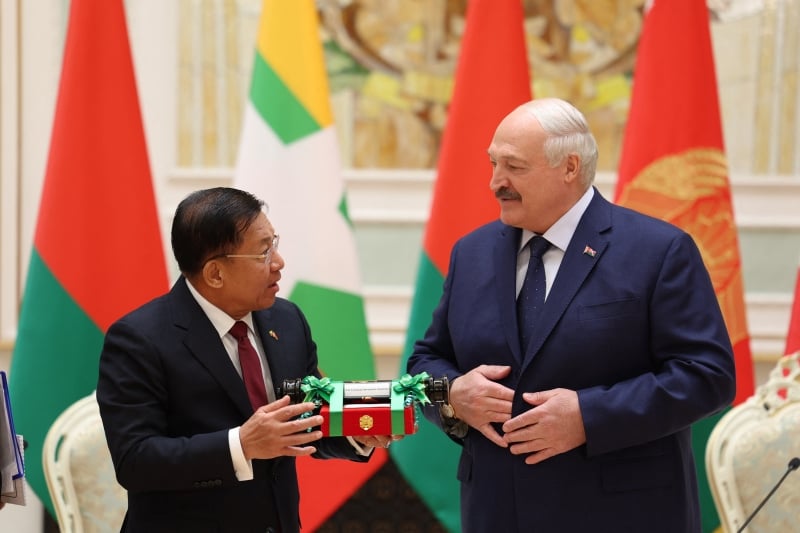 The Burmese junta's dangerous games with Putin and Lukashenko to gain ...