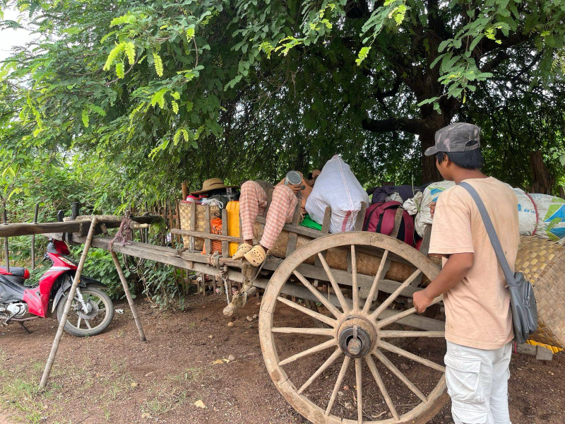 Thousands displaced in Kani as junta flotilla moves up the Chindwin ...