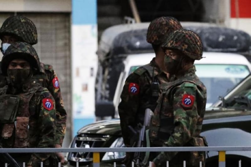 14 Myanmar junta soldiers killed in clash with resistance forces in ...
