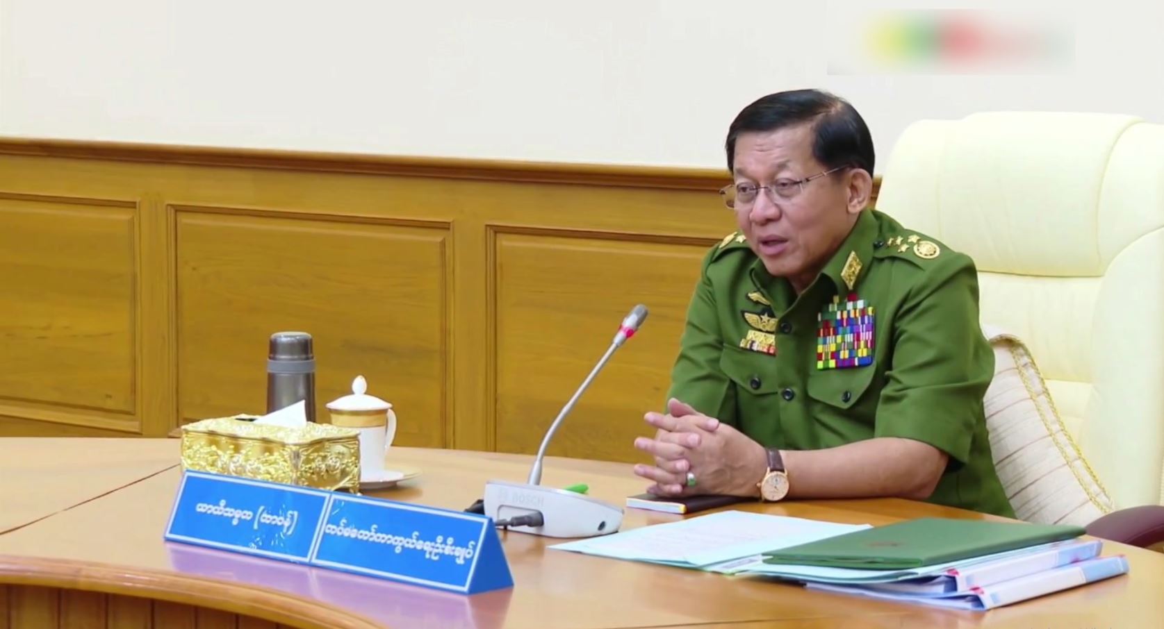 Min Aung Hlaing vows to hold Myanmar election ‘by any means’ to secure ...