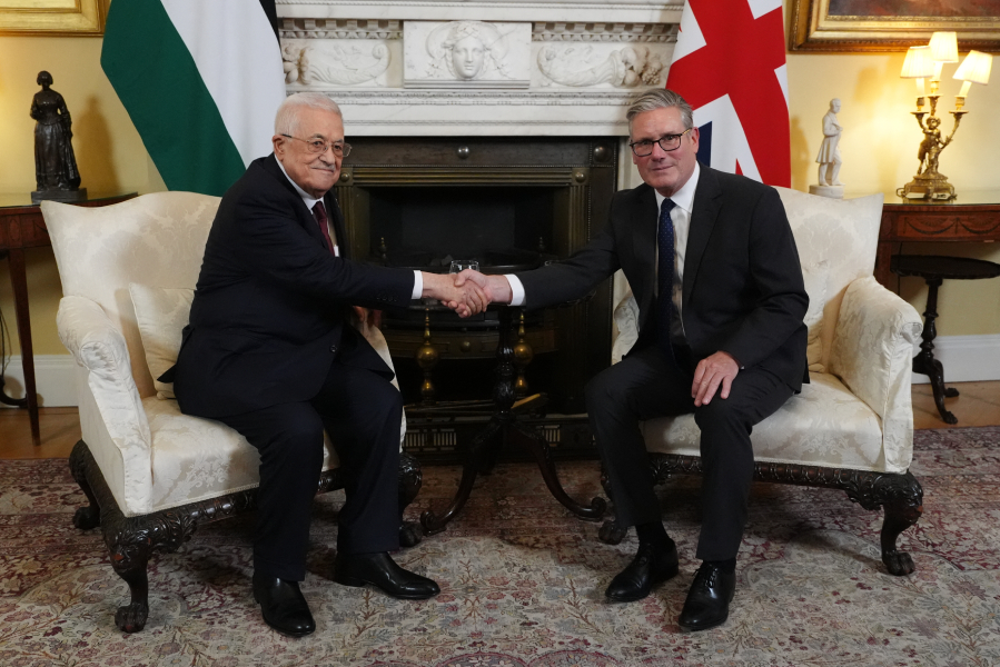 UK PM meets Palestinian leader ahead of statehood recognition - ENG ...