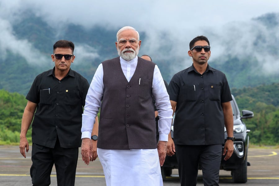 Indian PM visits northeast state 2 years after ethnic clashes - ENG.MIZZIMA.COM
