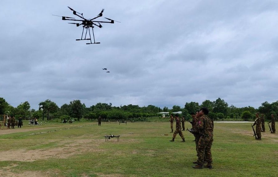 Burma Resistance Forces Struggle Against Advancing Drone Technology ...