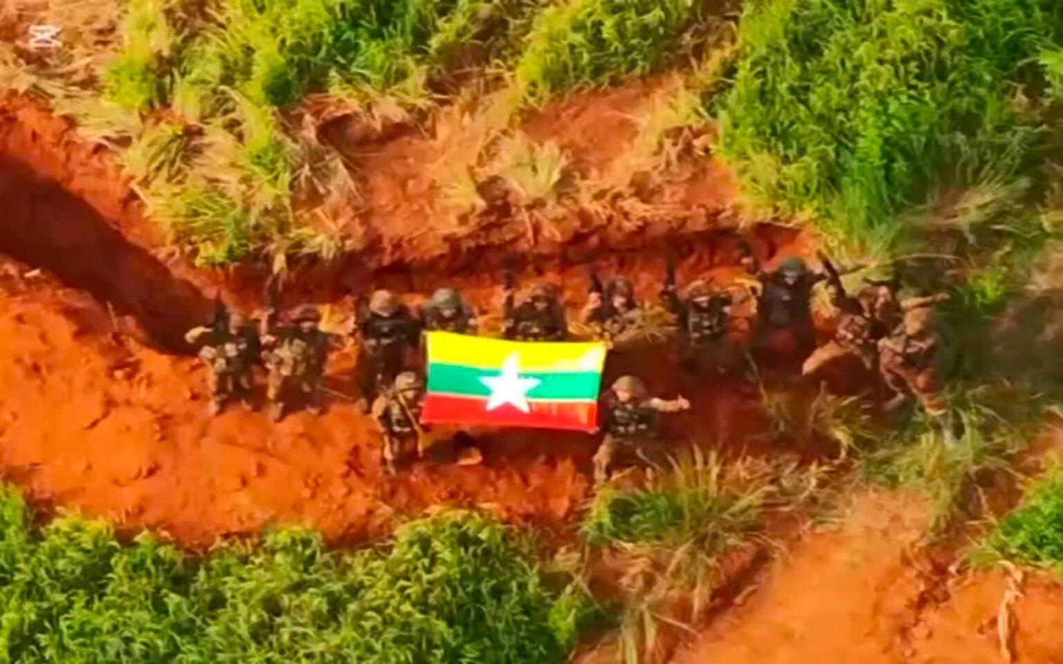 Fighting intensifies in Kyaukme as key buildings burn amid renewed clashes with Myanmar junta ...