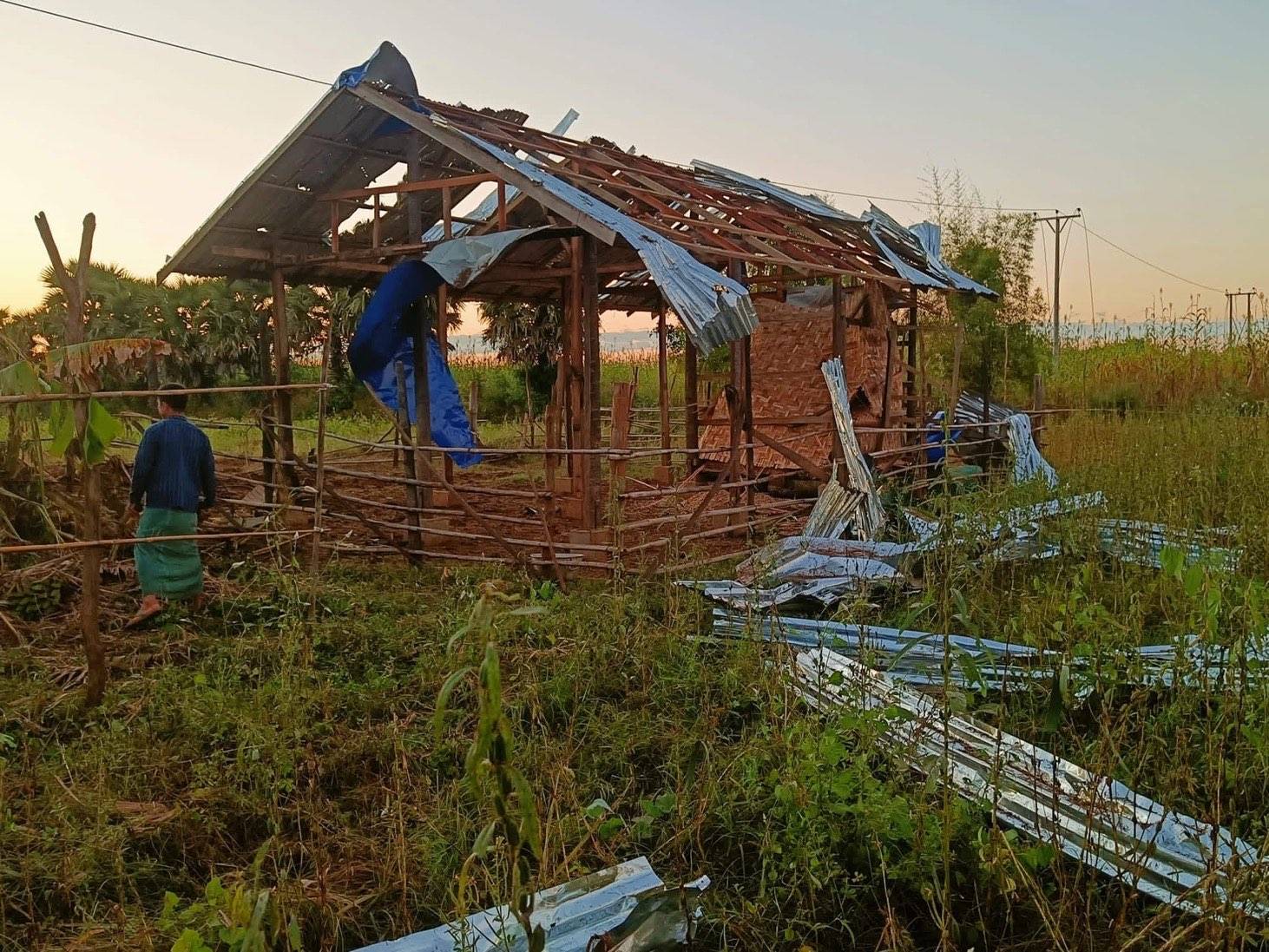 Myanmar junta airstrike on Kani Township farmlands kills one woman ...