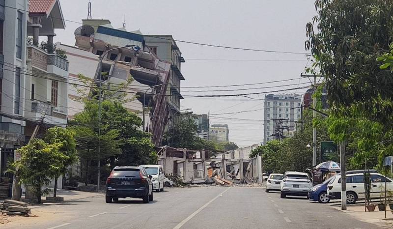 Earthquakes shake Sagaing Region and Chin State in Myanmar - ENG ...
