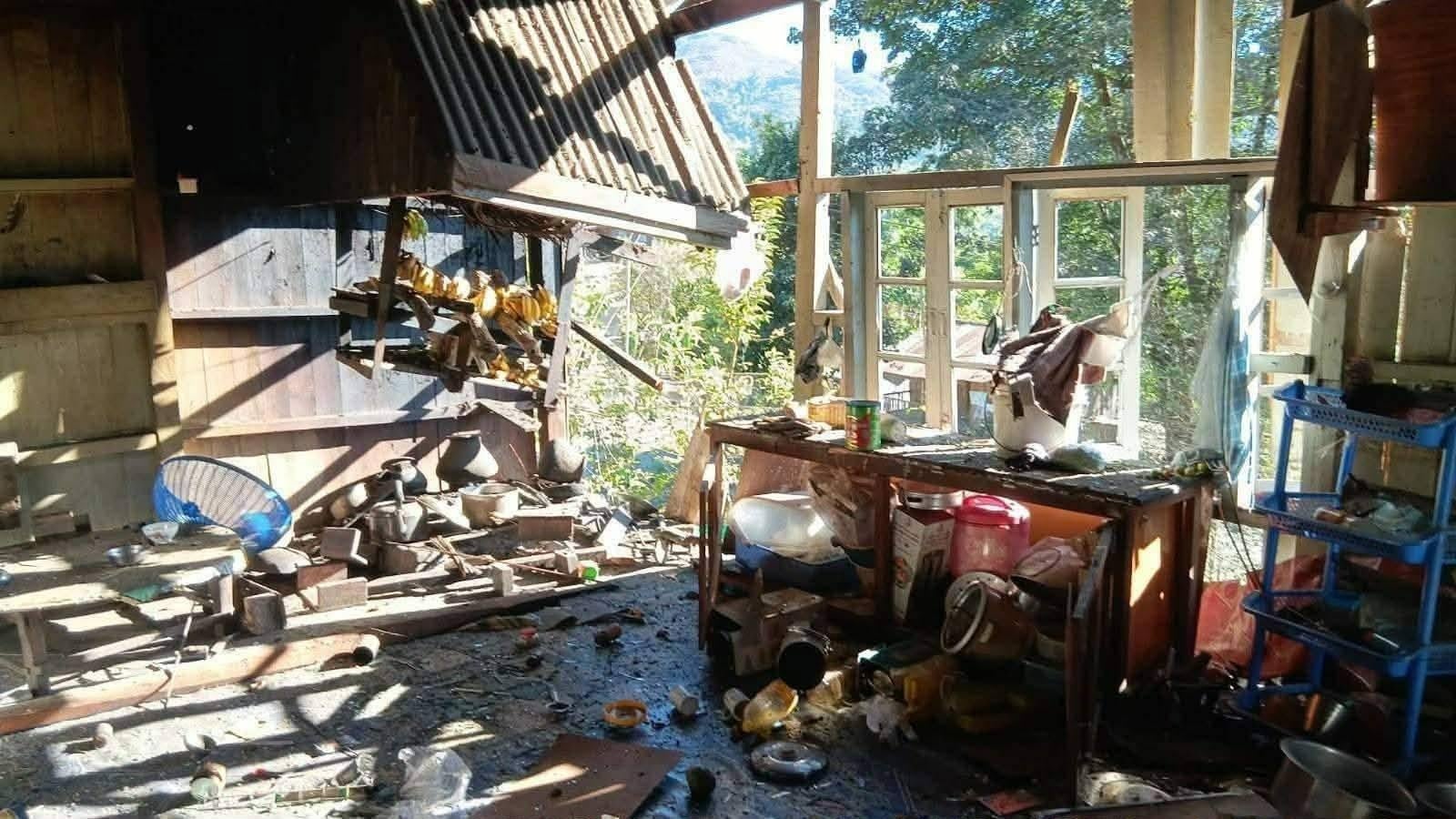 Chin State townships bombed by Myanmar junta during disruption of first ...