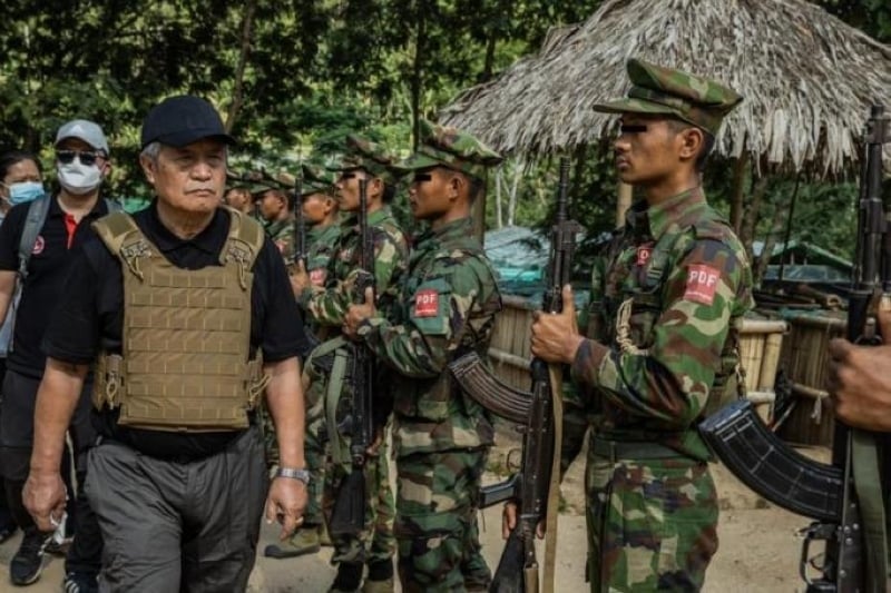 NUG reports 9,549 junta losses across 7,139 battles resulting in 37 ...