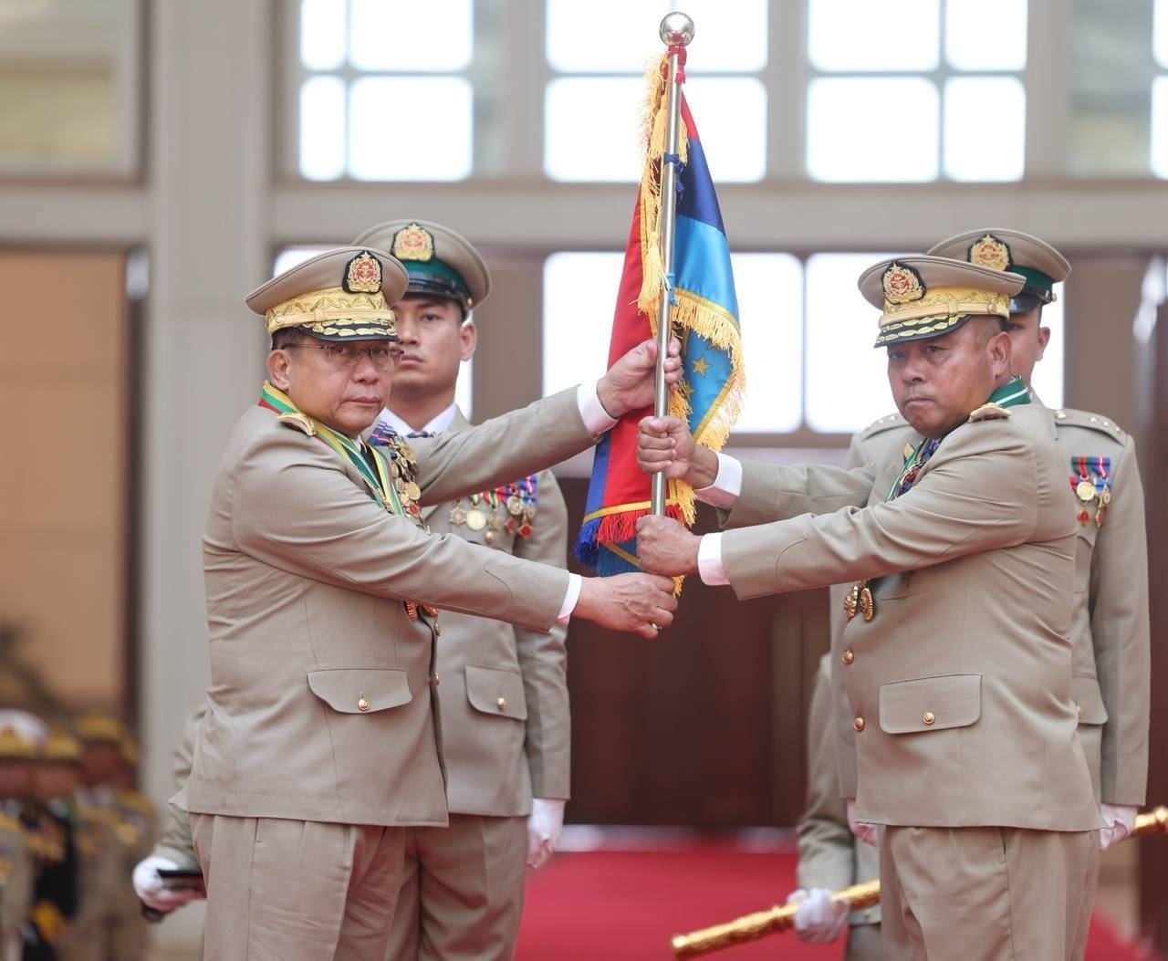 Min Aung Hlaing steps down as Senior General and Commander-in-Chief ...